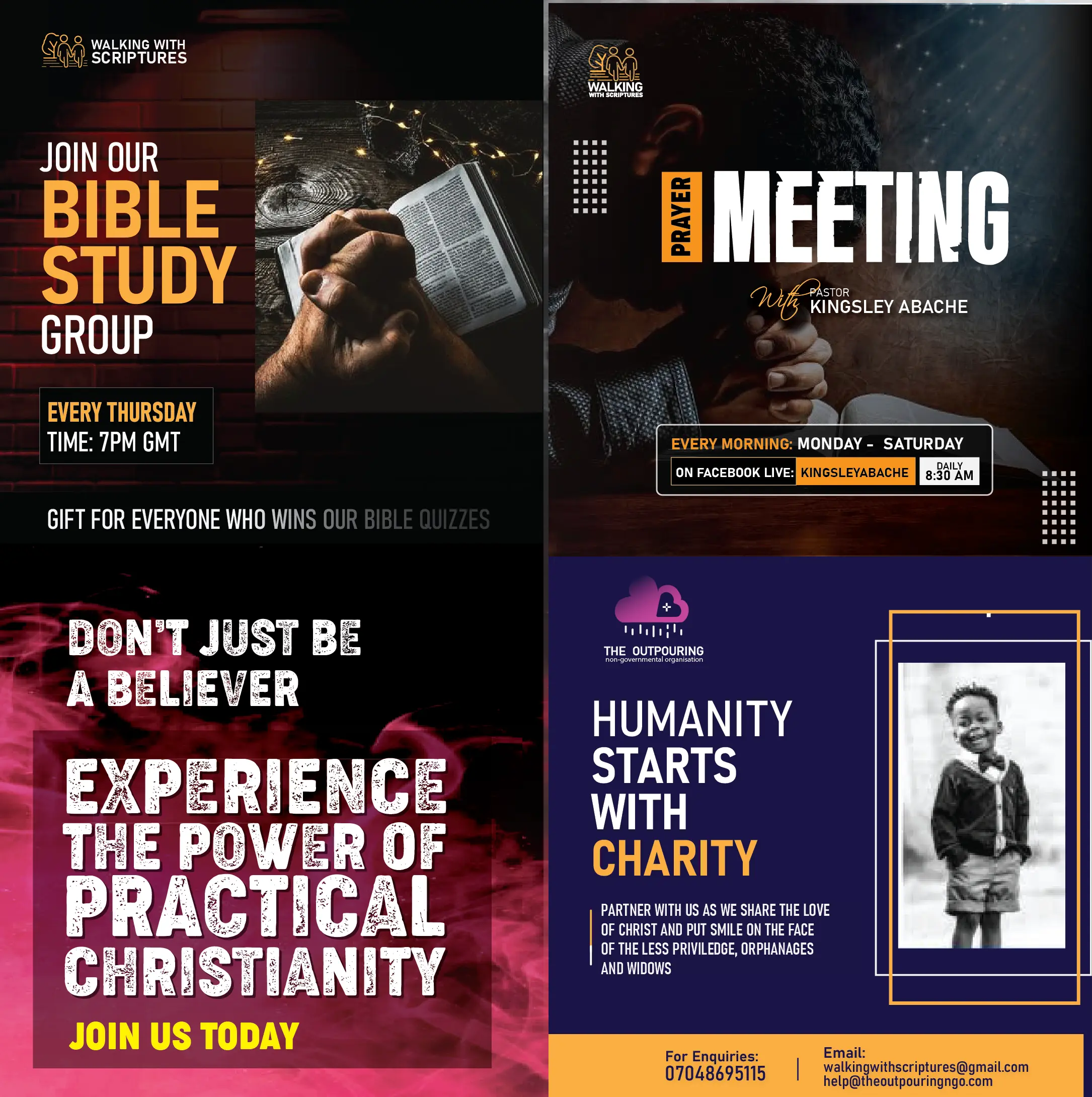 Pastor Kingsley Abache Invitation To Walking With Scripture: A ...